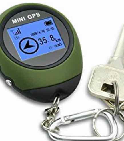 Mini GPS Receiver On A Keychain - Good Gifts For Senior Citizens